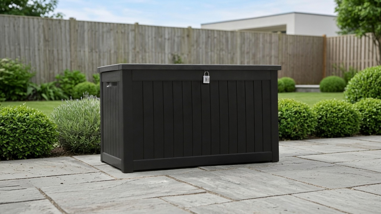 Olsen & Smith lockable garden storage box Amazon sale